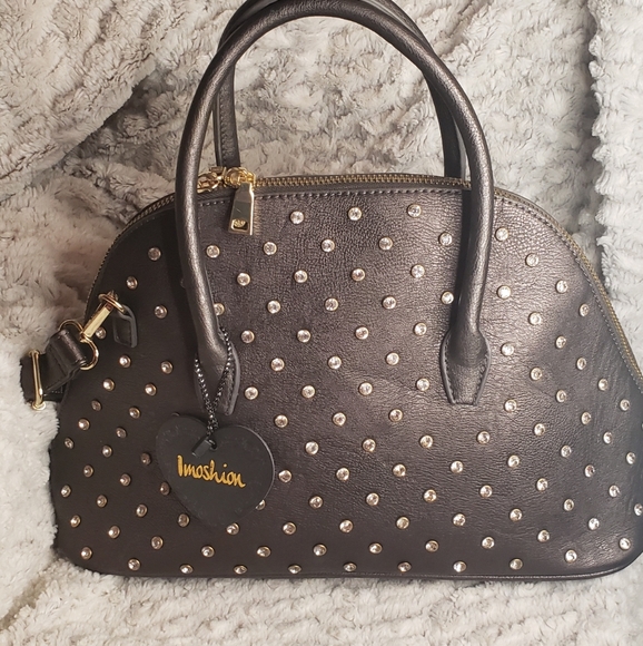 Bags | Nwt Stunning Pewter Handbag | Poshmark
